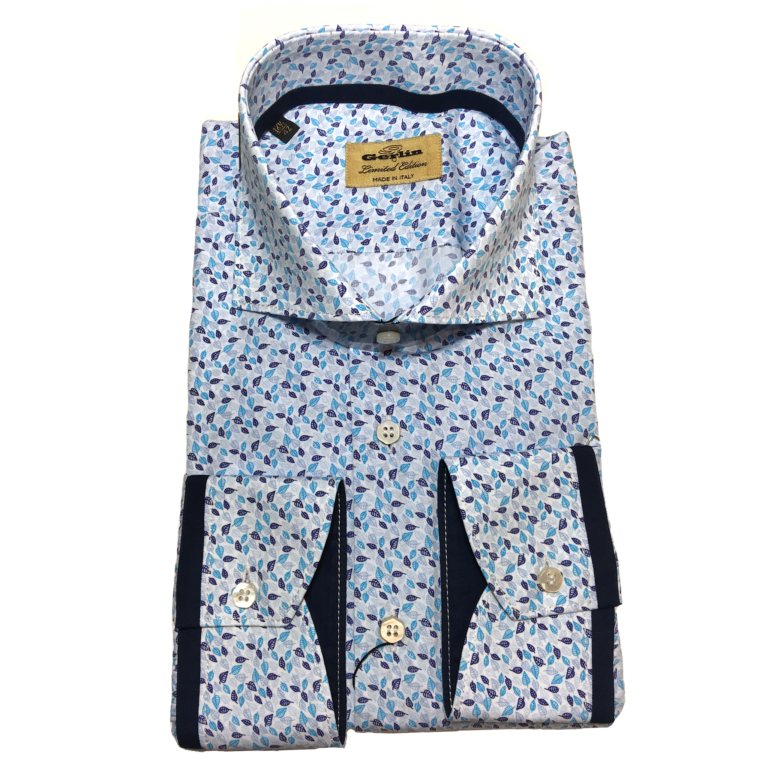 Gerlin Light Orange Linen Shirt - Condotti Store