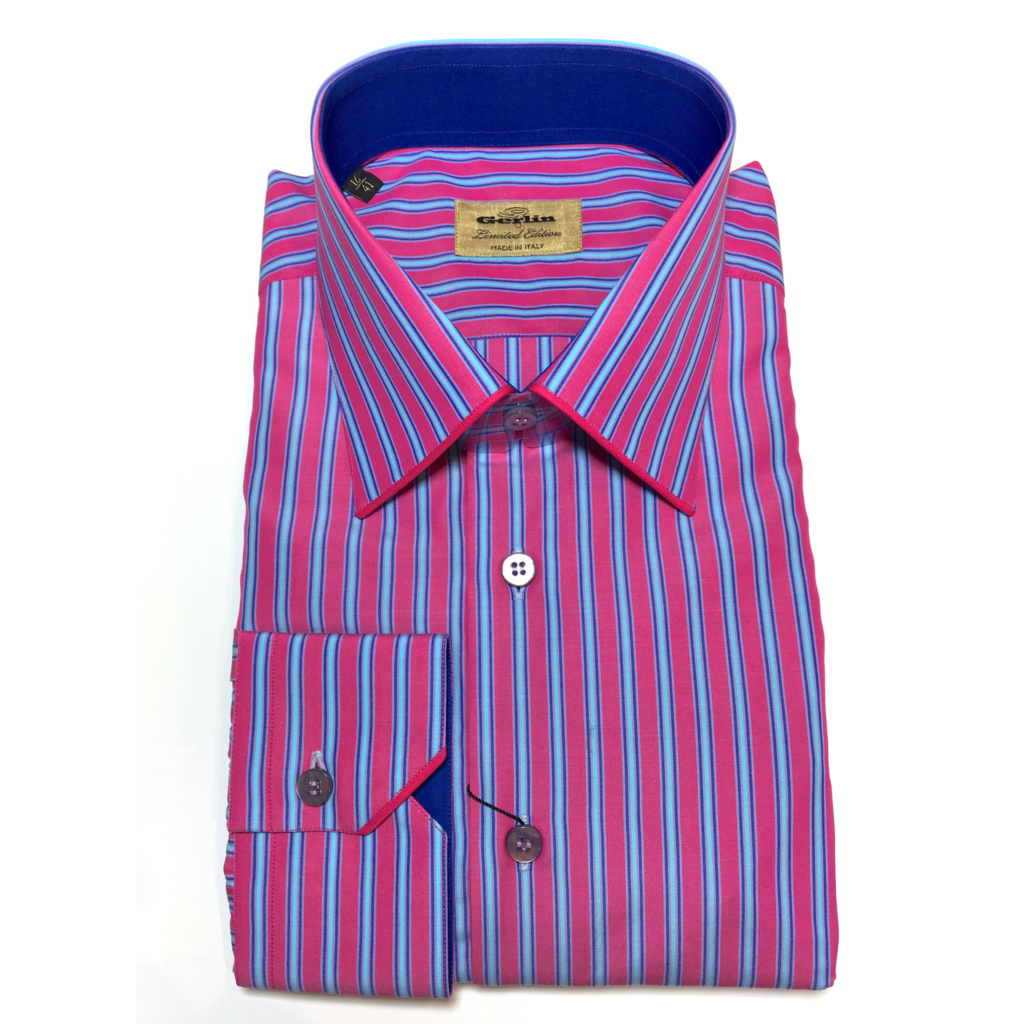 Gerlin Pink Striped Shirt - Condotti Store